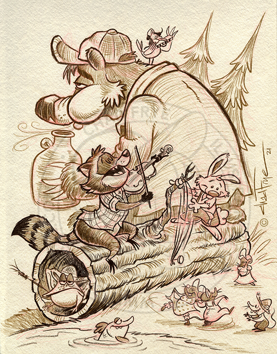 Sketchbook – The Chad Frye – Illustration Guy