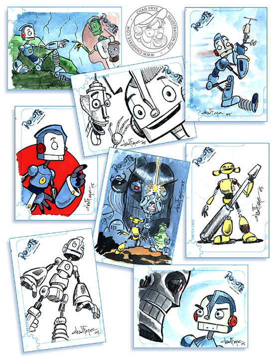 Sketchbook – The Chad Frye – Illustration Guy