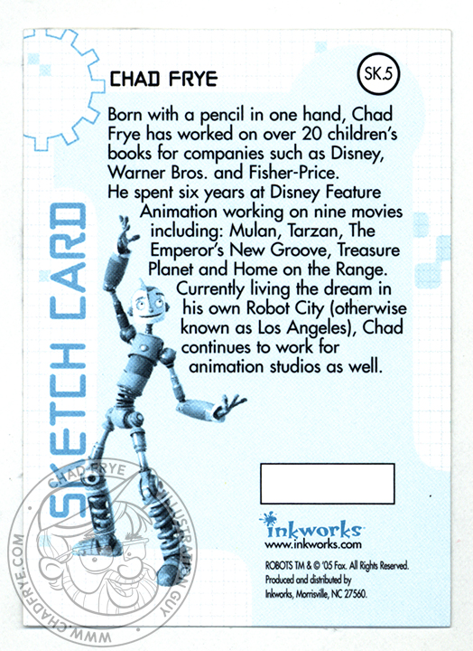 Sketchbook – The Chad Frye – Illustration Guy